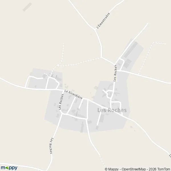 Plan Z.A. des Roches : carte de Z.A. des Roches, 85400 Luçon et infos ...