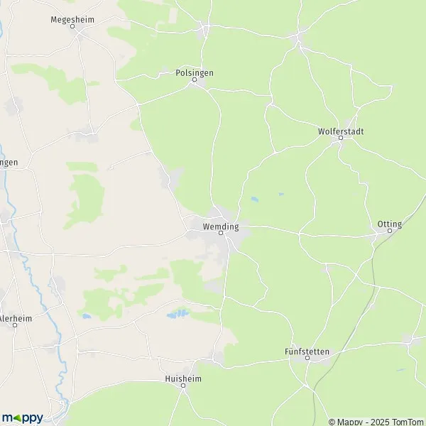 Plan Wemding : carte de Wemding (86650) et infos pratiques