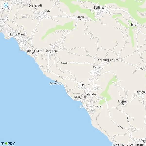 Plan Joppolo : carte de Joppolo (89863) et infos pratiques