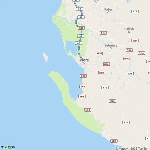 Plan Vlora : carte de Vlora (9401) et infos pratiques