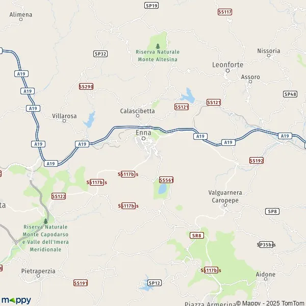 Plan Enna : carte de Enna (94100) et infos pratiques