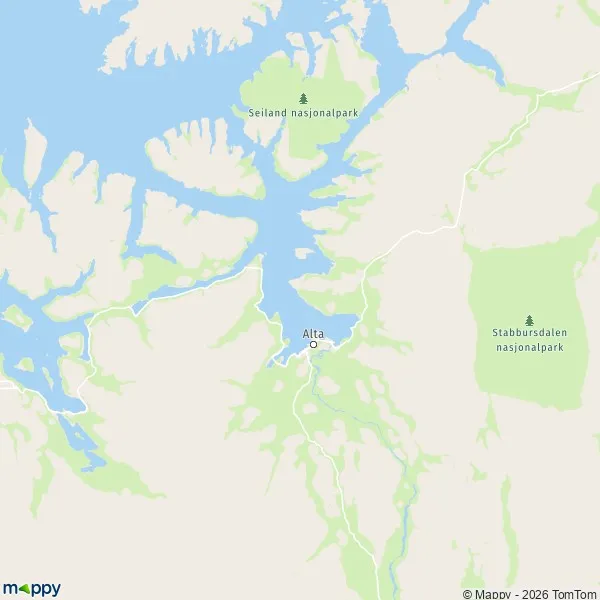 Plan Alta : carte de Alta (9510) et infos pratiques