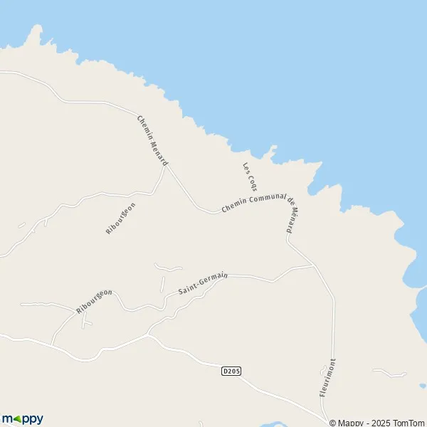 Plan Martin : carte de Martin (97134) et infos pratiques