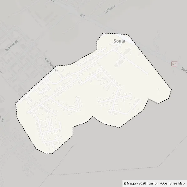 Plan Soula : carte de Soula, 97355 Macouria et infos pratiques