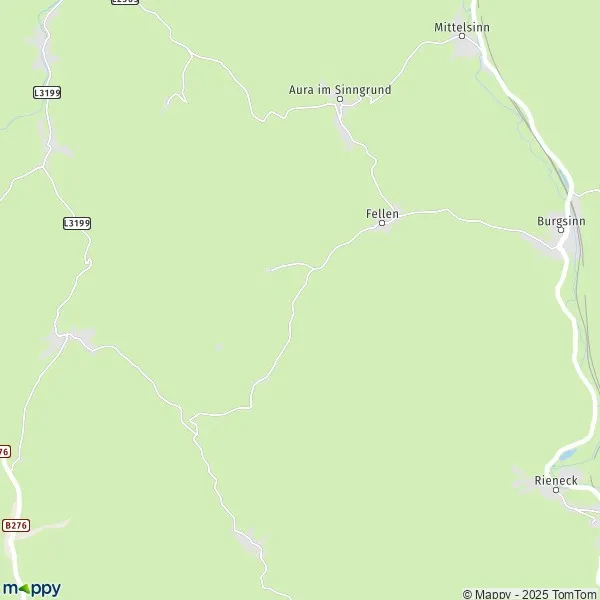 Plan Fellen : carte de Fellen (97778) et infos pratiques