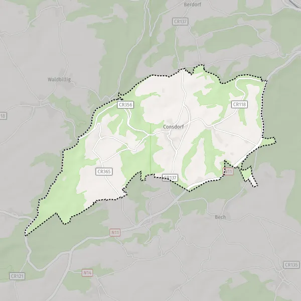 Plan Consdorf : carte de Consdorf (L-6210) et infos pratiques