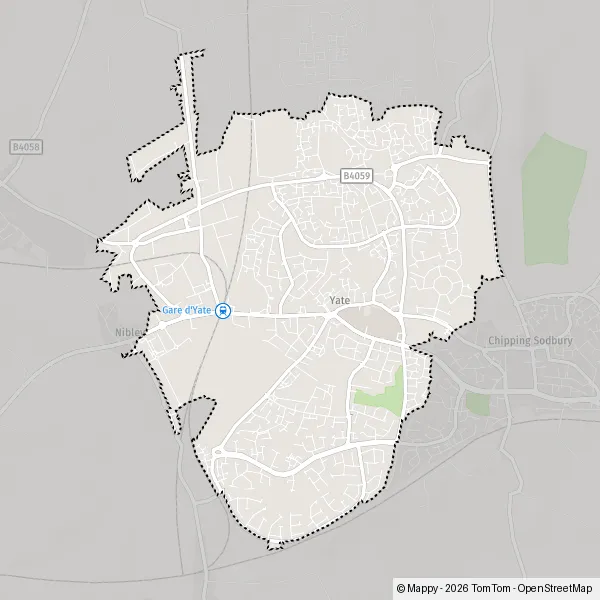 Plan Yate : carte de Yate (BS37 5) et infos pratiques