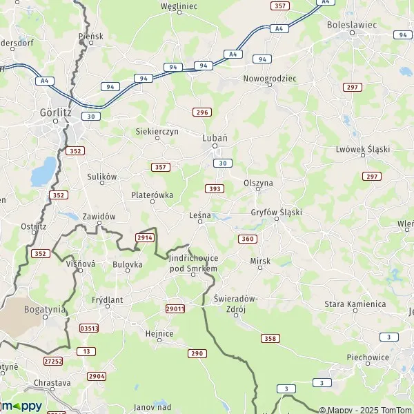 Carte Lubański : plan de Lubański et infos pratiques - Mappy