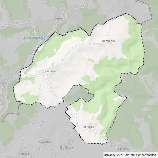 Carte Schleitheim : plan de Schleitheim et infos pratiques - Mappy