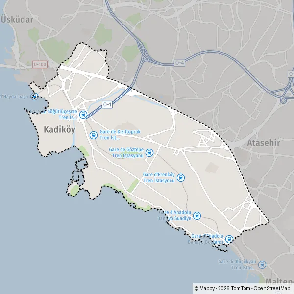 Carte Kadıköy : plan de Kadıköy et infos pratiques - Mappy