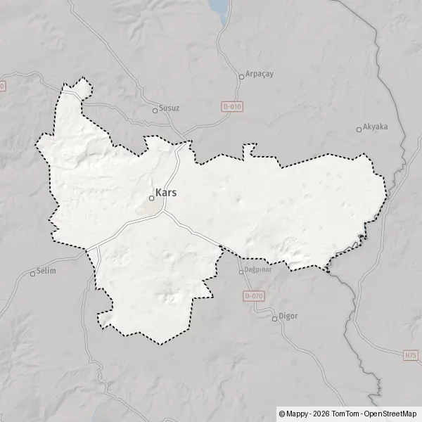 Carte Kars : plan de Kars et infos pratiques - Mappy