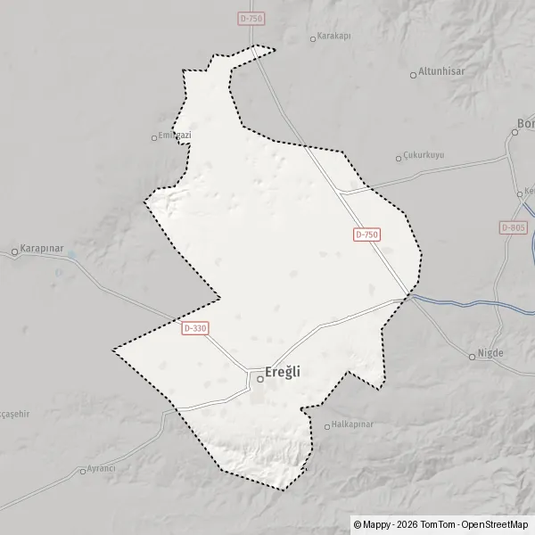 Carte Ereğli : plan de Ereğli et infos pratiques - Mappy