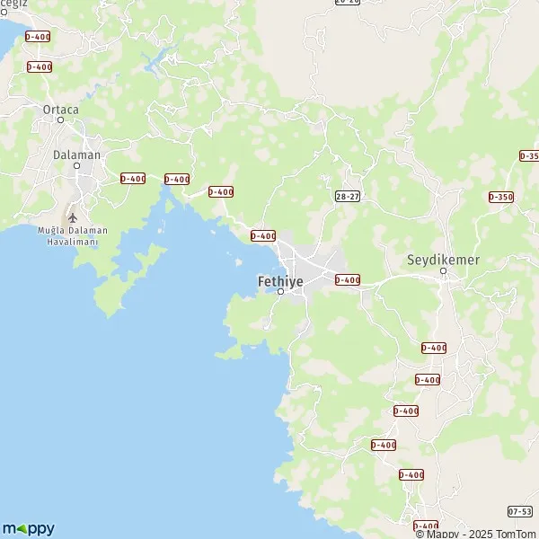 Carte Fethiye : plan de Fethiye et infos pratiques - Mappy