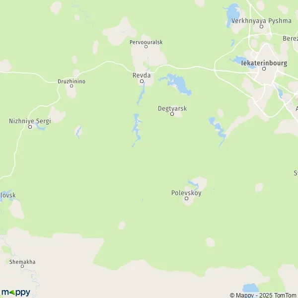 Carte Revda : plan de Revda et infos pratiques - Mappy