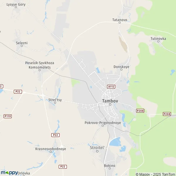 Carte Tambov : plan de Tambov et infos pratiques - Mappy