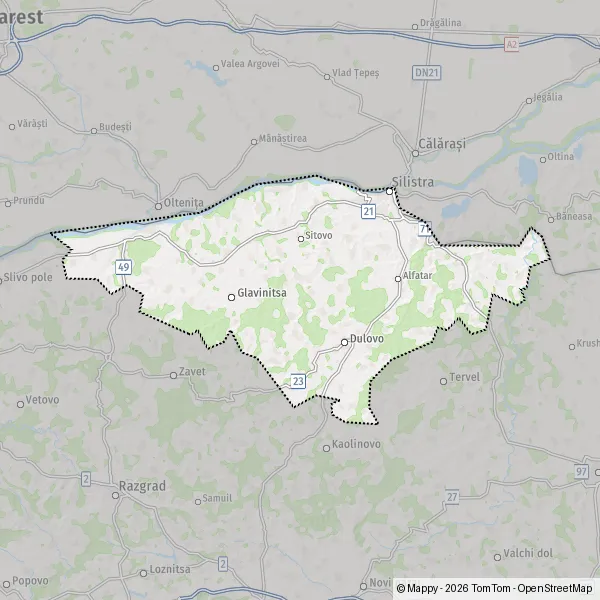 Carte Silistra : plan de Silistra et infos pratiques - Mappy