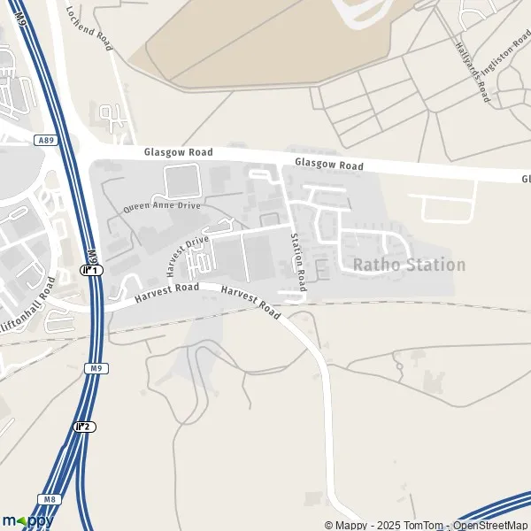 Plan Ratho Station : carte de Ratho Station (EH28 8) et infos pratiques