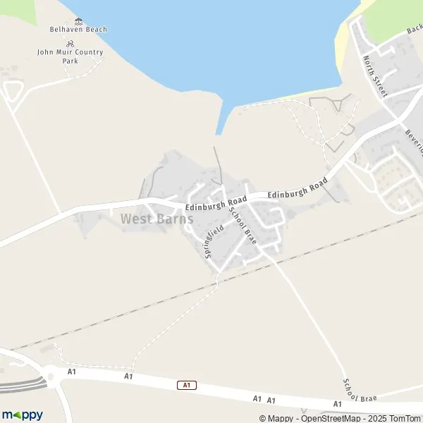 Plan West Lothian : carte de West Lothian (EH49 7) et infos pratiques