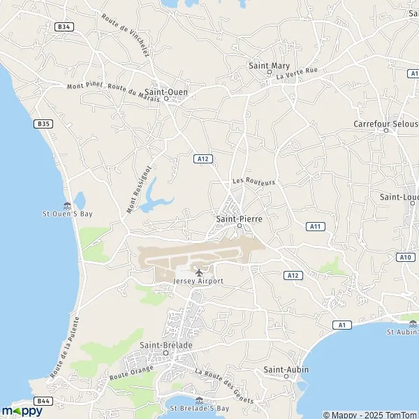 Plan Saint-Pierre : carte de Saint-Pierre (JE3 1) et infos pratiques