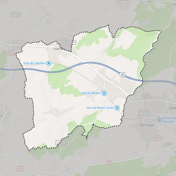 Plan Mamer : carte de Mamer (L-8229) et infos pratiques